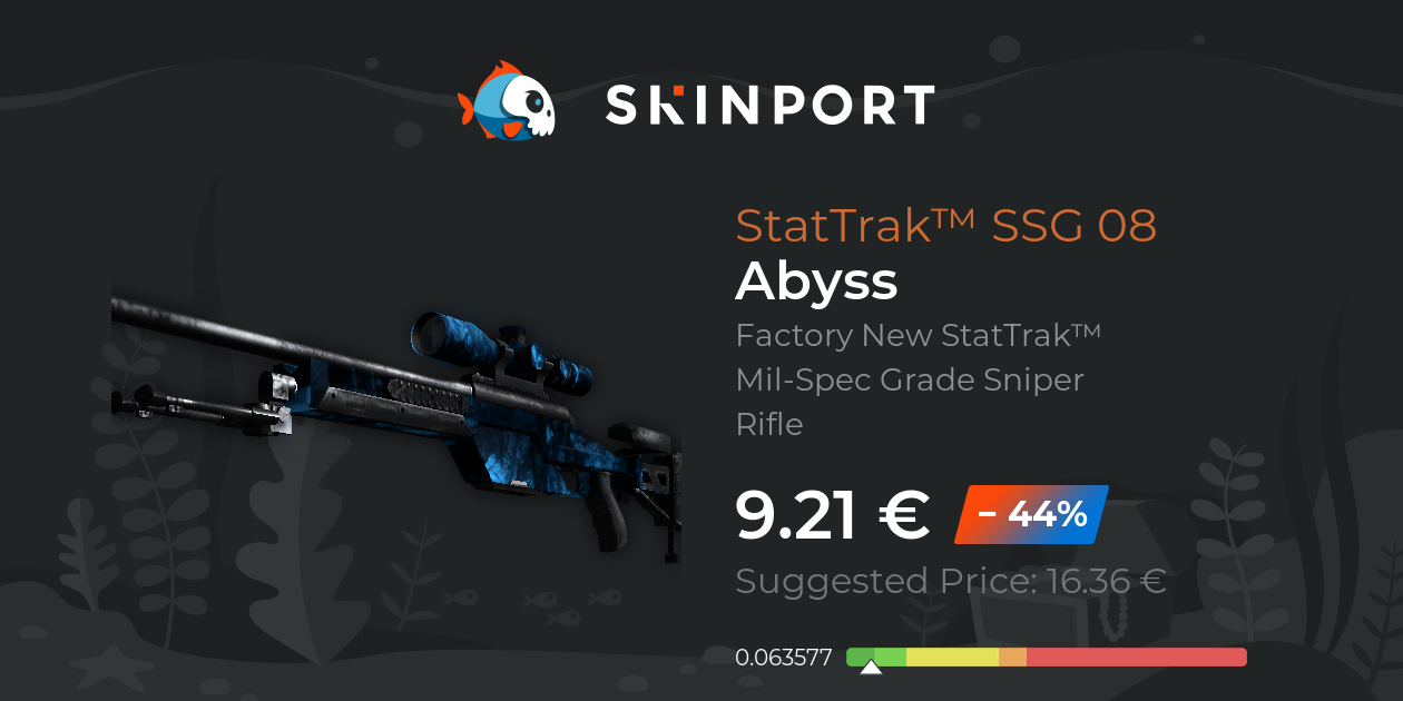 StatTrak™ SSG 08 | Abyss (Factory New) - Counter-Strike 2 - Skinport