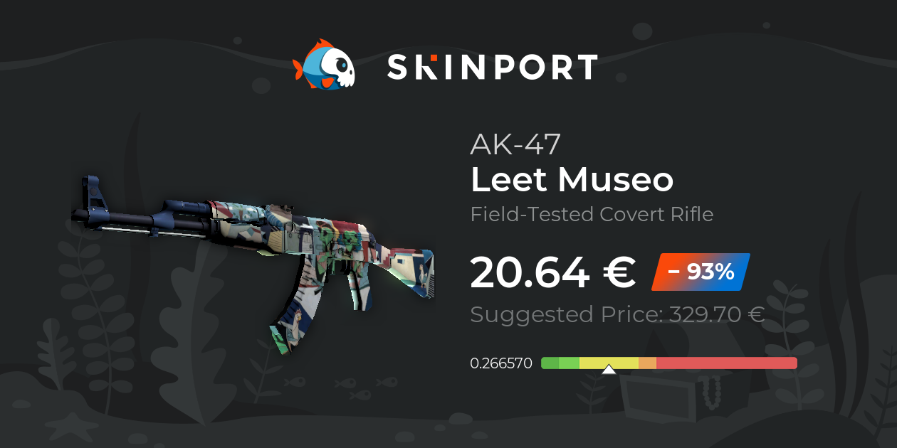 AK-47 | Leet Museo (Field-Tested) - CS:GO - Skinport