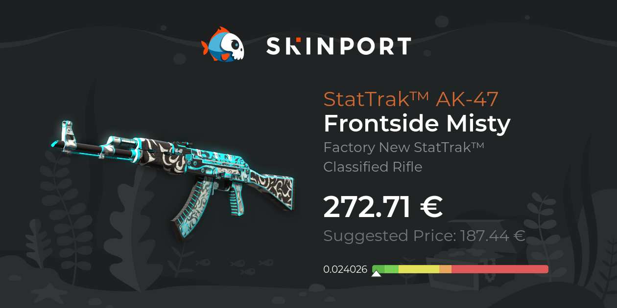 StatTrak™ AK-47 | Frontside Misty (Factory New) - Counter-Strike 2 ...