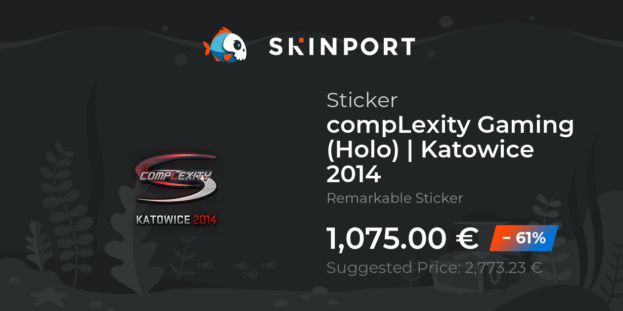 Sticker | compLexity Gaming (Holo) | Katowice 2014 - Counter-Strike 2 ...