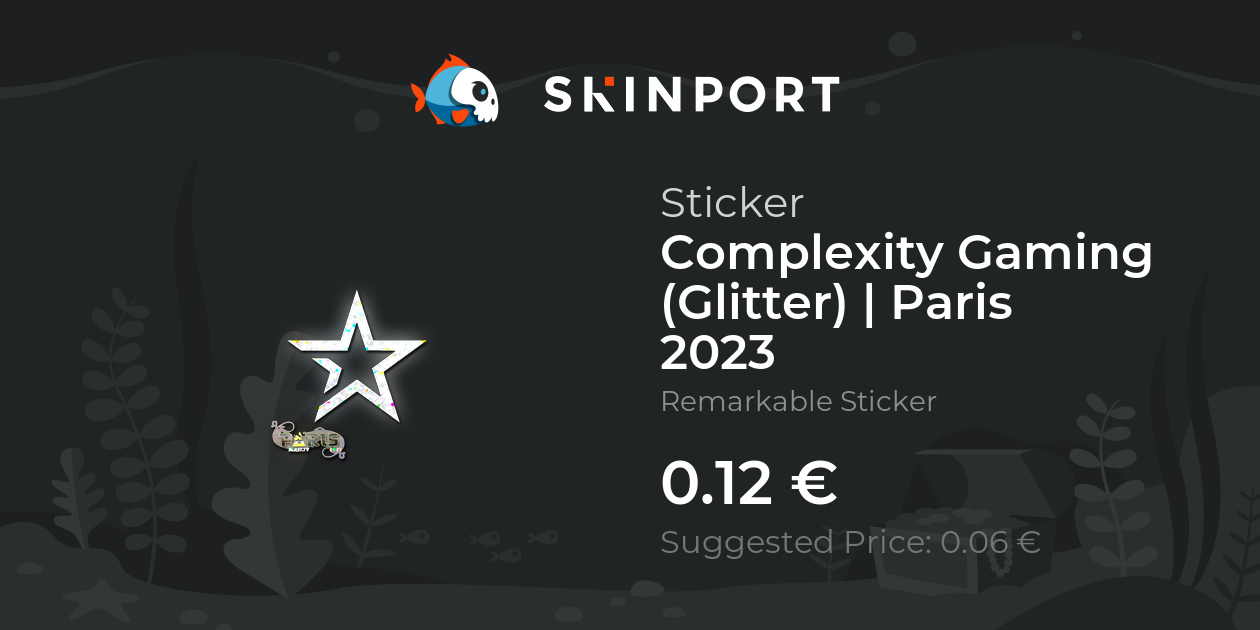 Sticker | Complexity Gaming (Glitter) | Paris 2023 - Counter-Strike 2 ...