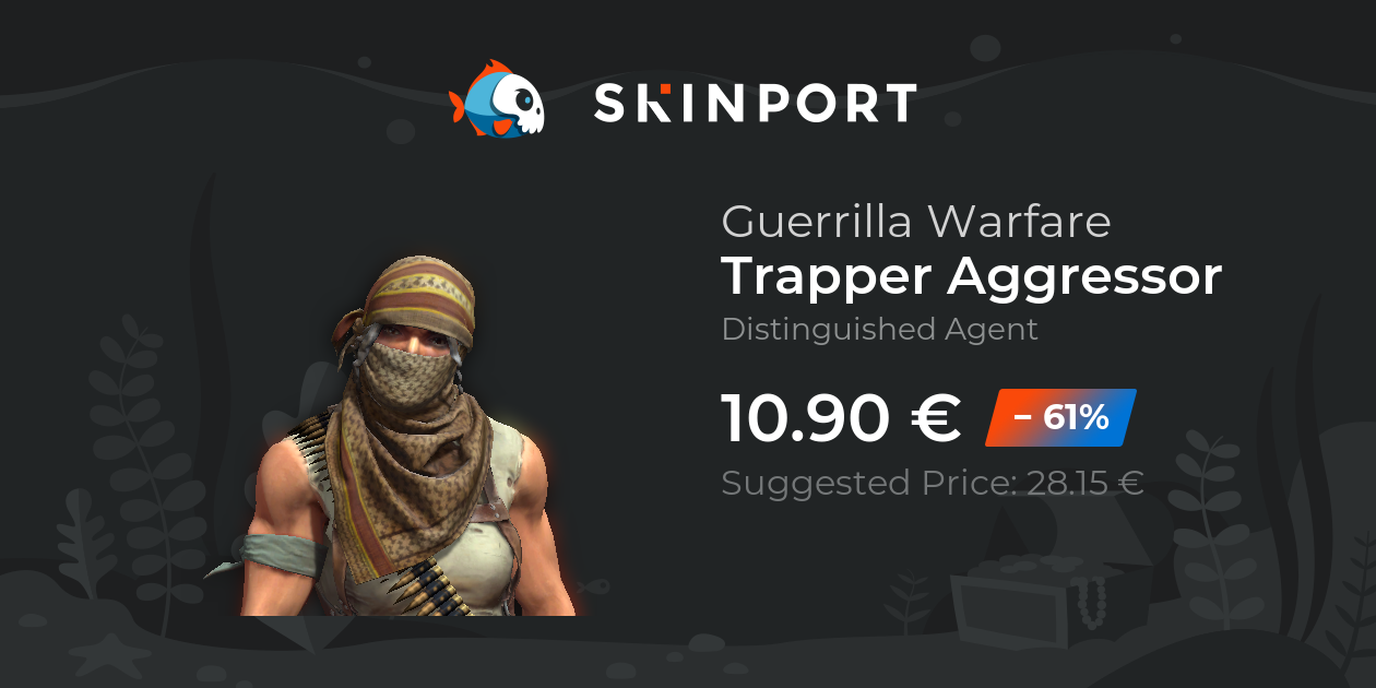 Trapper Aggressor | Guerrilla Warfare - Counter-Strike 2 - Skinport