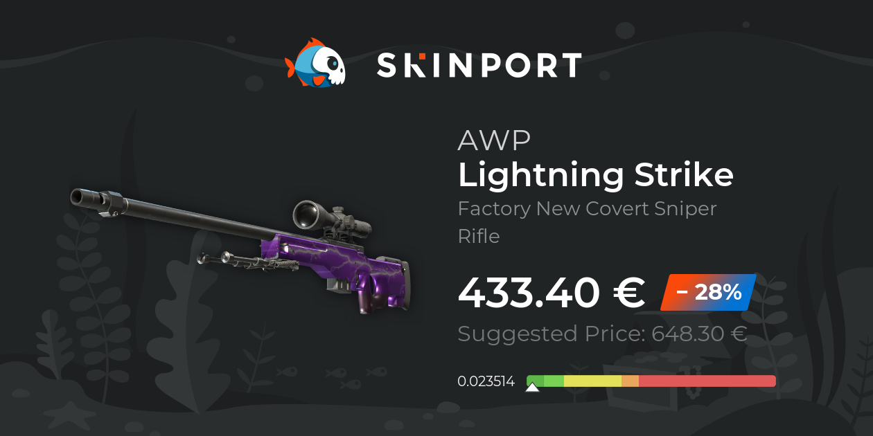 AWP | Lightning Strike (Factory New) - Counter-Strike 2 - Skinport