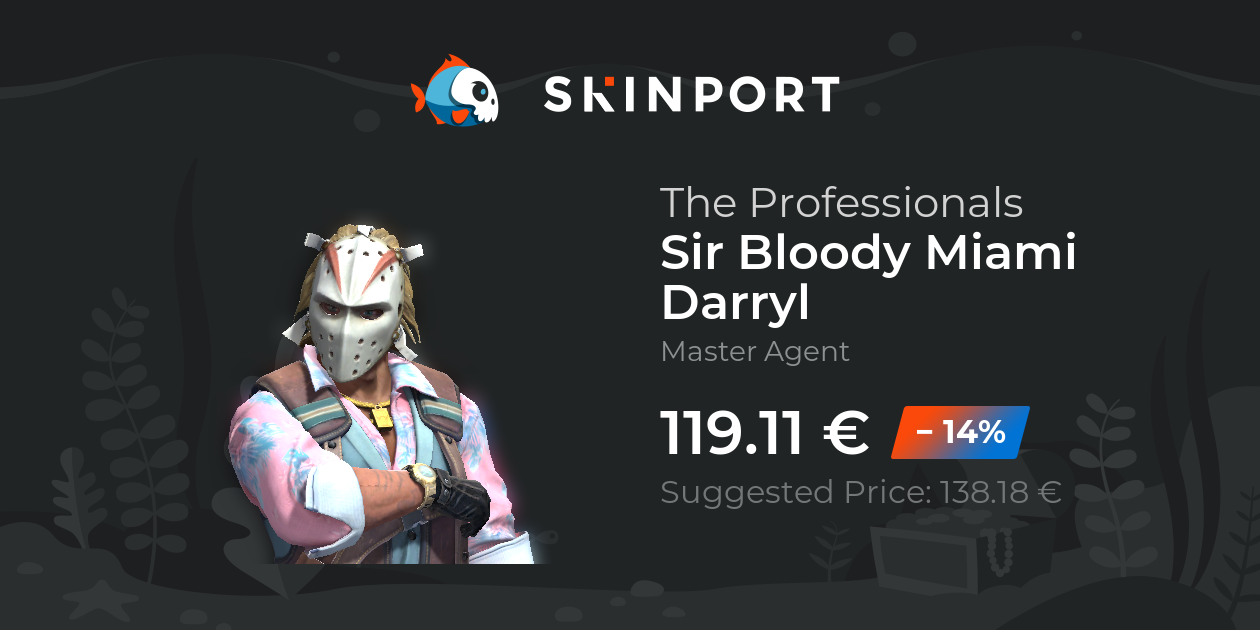 Sir Bloody Miami Darryl | The Professionals - Counter-Strike 2 - Skinport