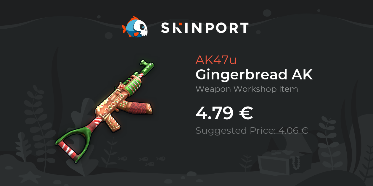 Gingerbread AK - Rust - Skinport
