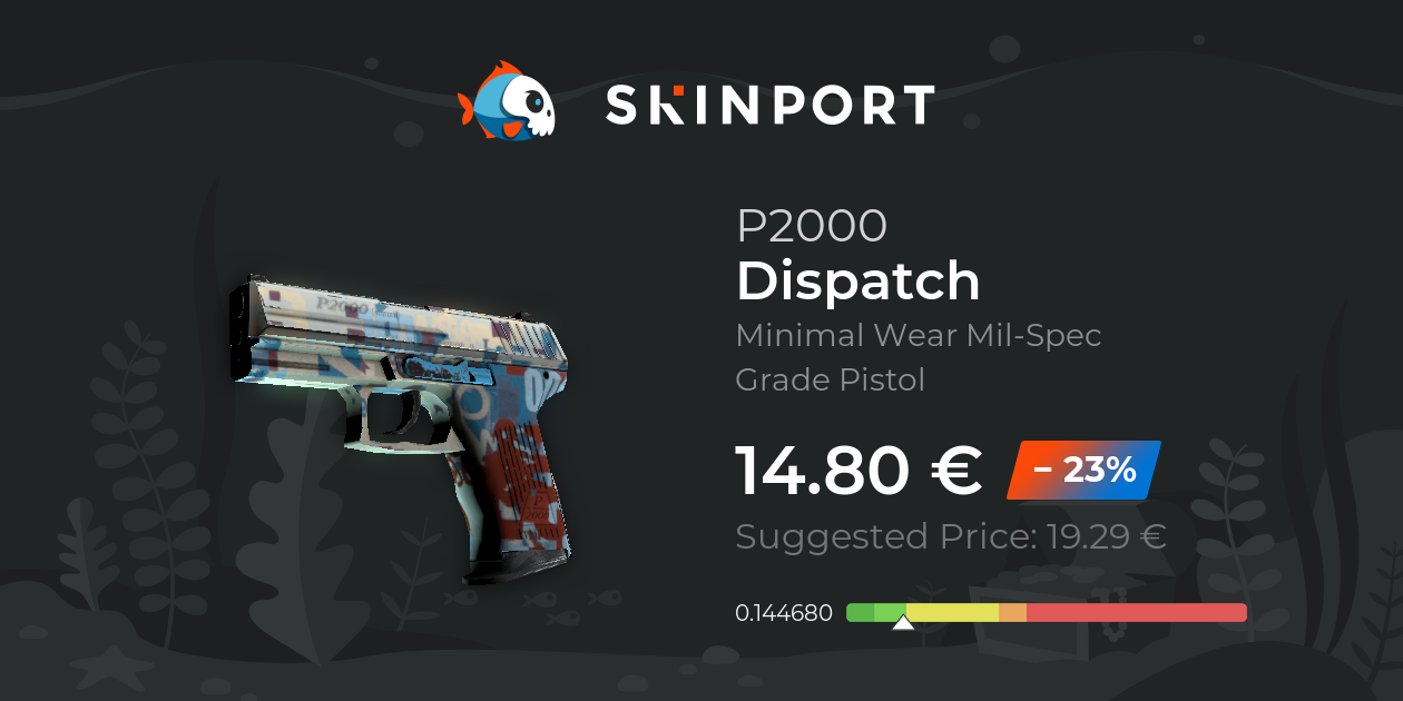 P2000 | Dispatch (Minimal Wear) - Counter-Strike 2 - Skinport