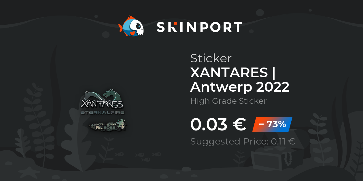 Sticker | XANTARES | Antwerp 2022 - Counter-Strike 2 - Skinport