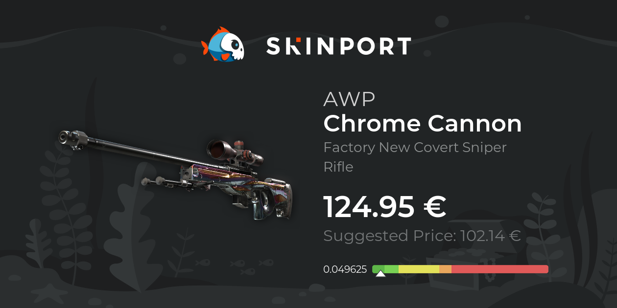 AWP | Chrome Cannon (Factory New) - Counter-Strike 2 - Skinport
