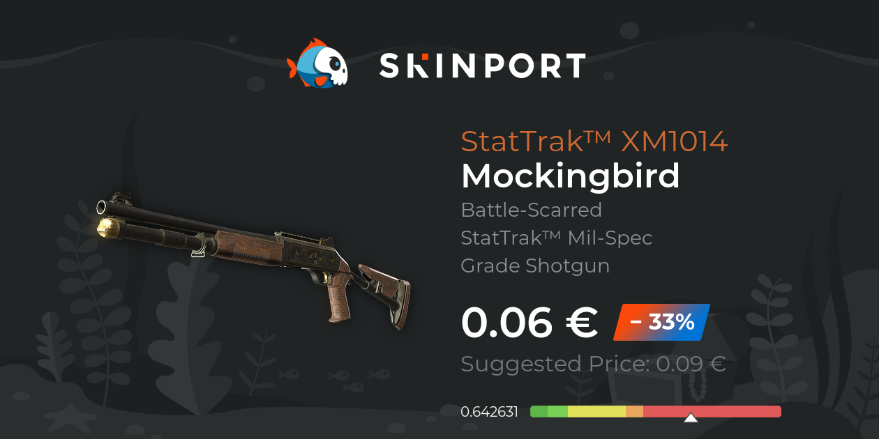 XM1014 (StatTrak™) | Mockingbird (Marquée par les combats) - Counter ...
