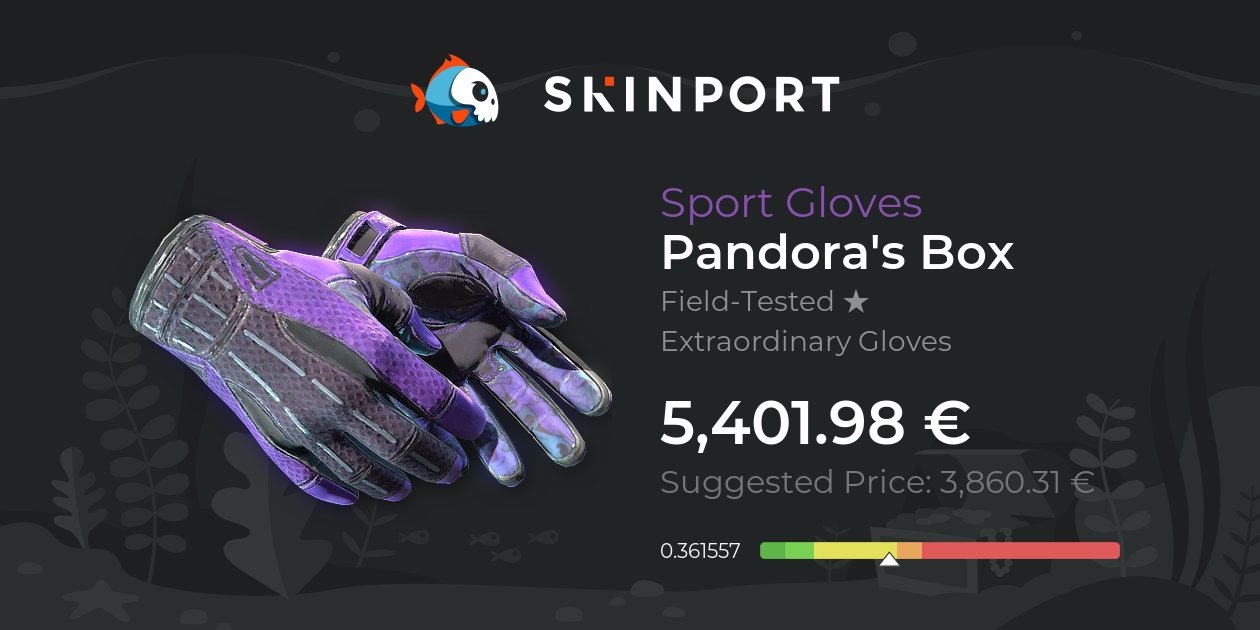 Sport Gloves | Pandora's Box (Field-Tested) - Counter-Strike 2 - Skinport