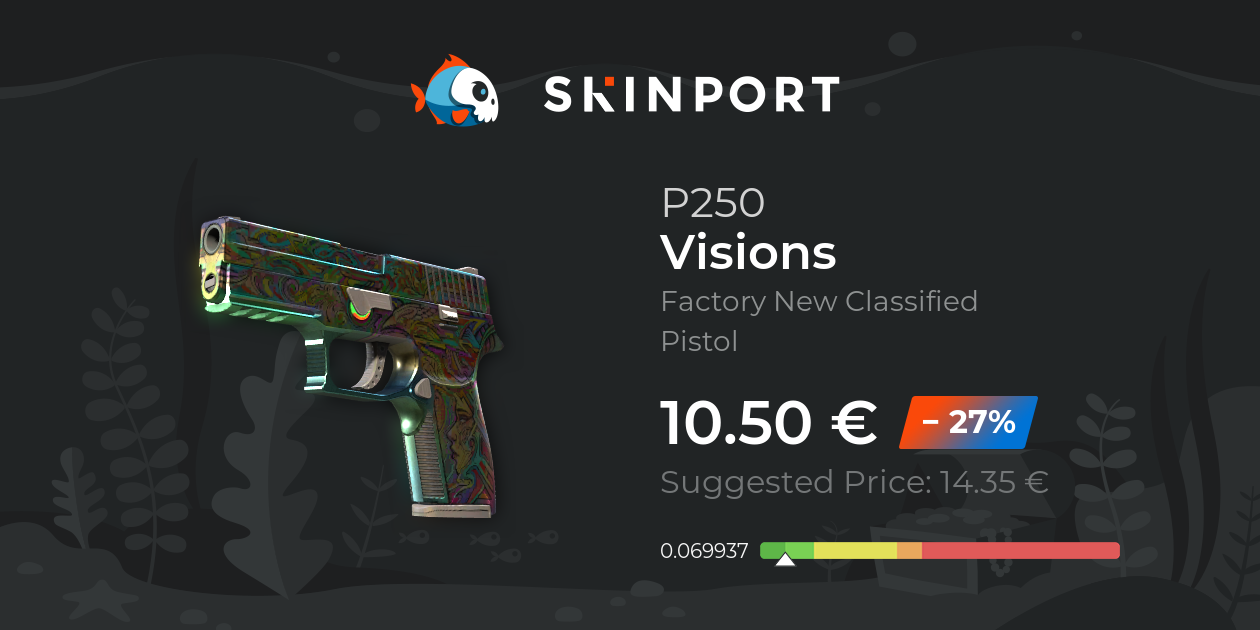 P250 | Visions (Factory New) - Counter-Strike 2 - Skinport