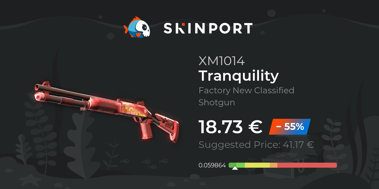 XM1014 | Tranquility (Factory New) - Counter-Strike 2 - Skinport