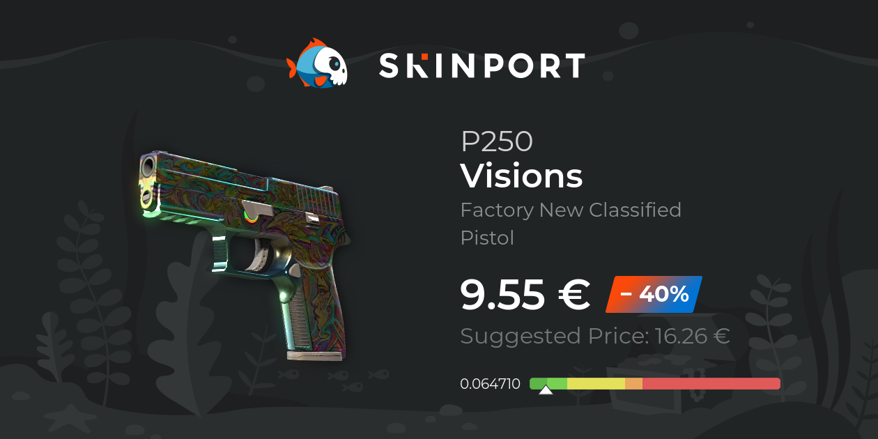P250 | Visions (Factory New) - Counter-Strike 2 - Skinport