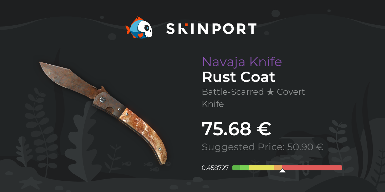 Navaja Knife | Rust Coat (Battle-Scarred) - Counter-Strike 2 - Skinport