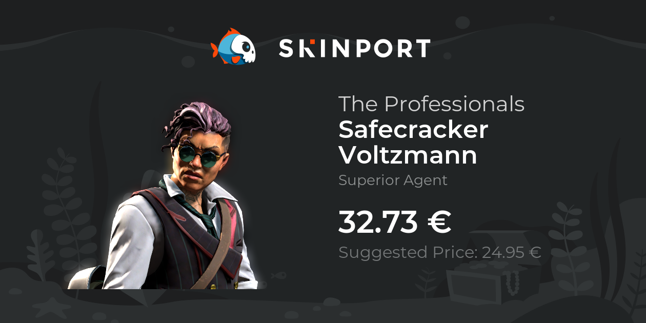 Safecracker Voltzmann | The Professionals - Counter-Strike 2 - Skinport