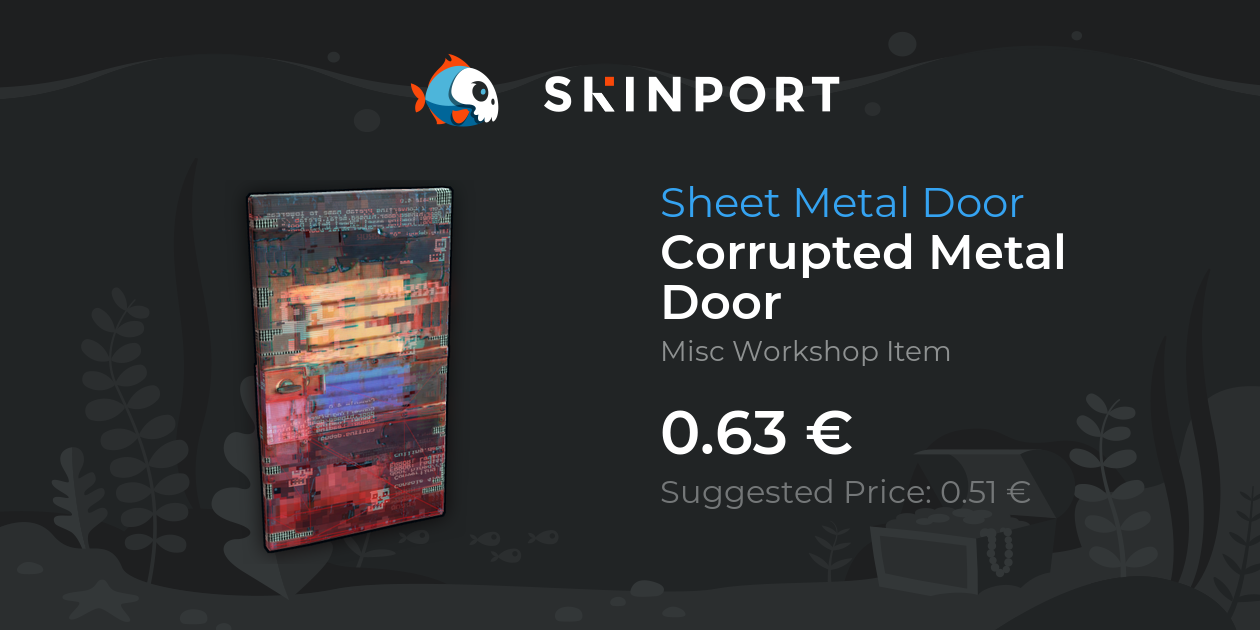Corrupted Metal Door - Rust - Skinport