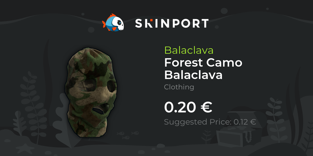 Forest Camo Balaclava - Rust - Skinport