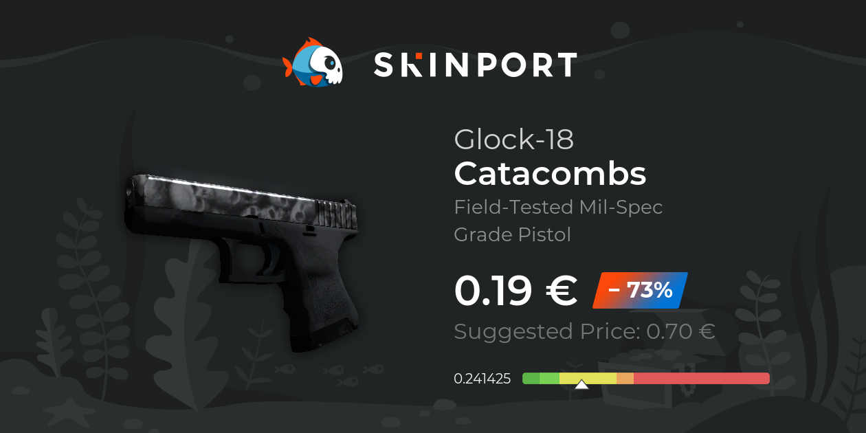 Glock-18 | Catacombs (Field-Tested) - CS:GO - Skinport