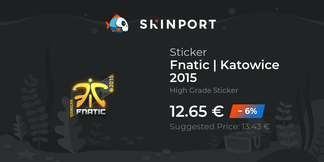 Sticker | Fnatic | Katowice 2015 - Counter-Strike 2 - Skinport