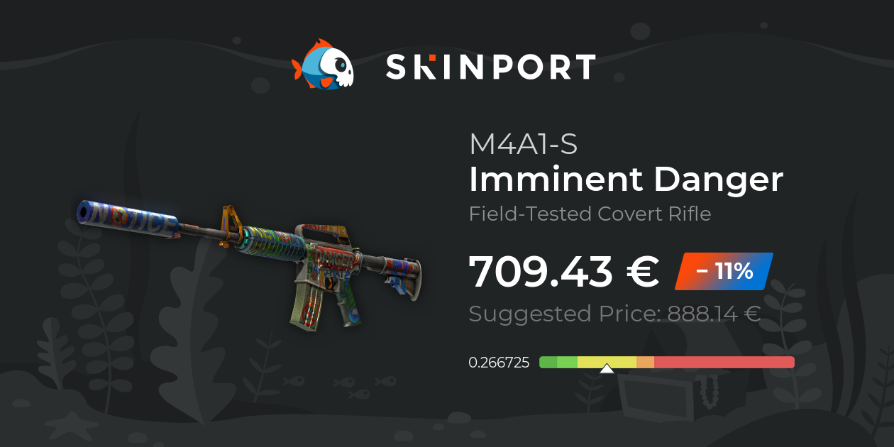 M4A1-S | Imminent Danger (Field-Tested) - Counter-Strike 2 - Skinport