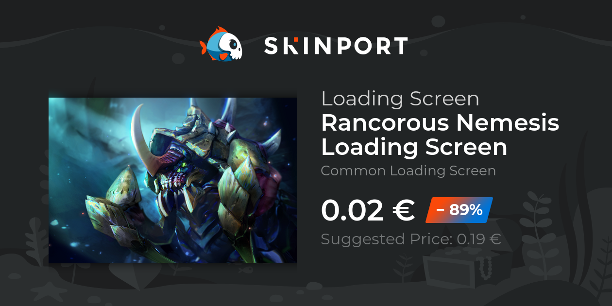Rancorous Nemesis Loading Screen - Dota 2 - Skinport