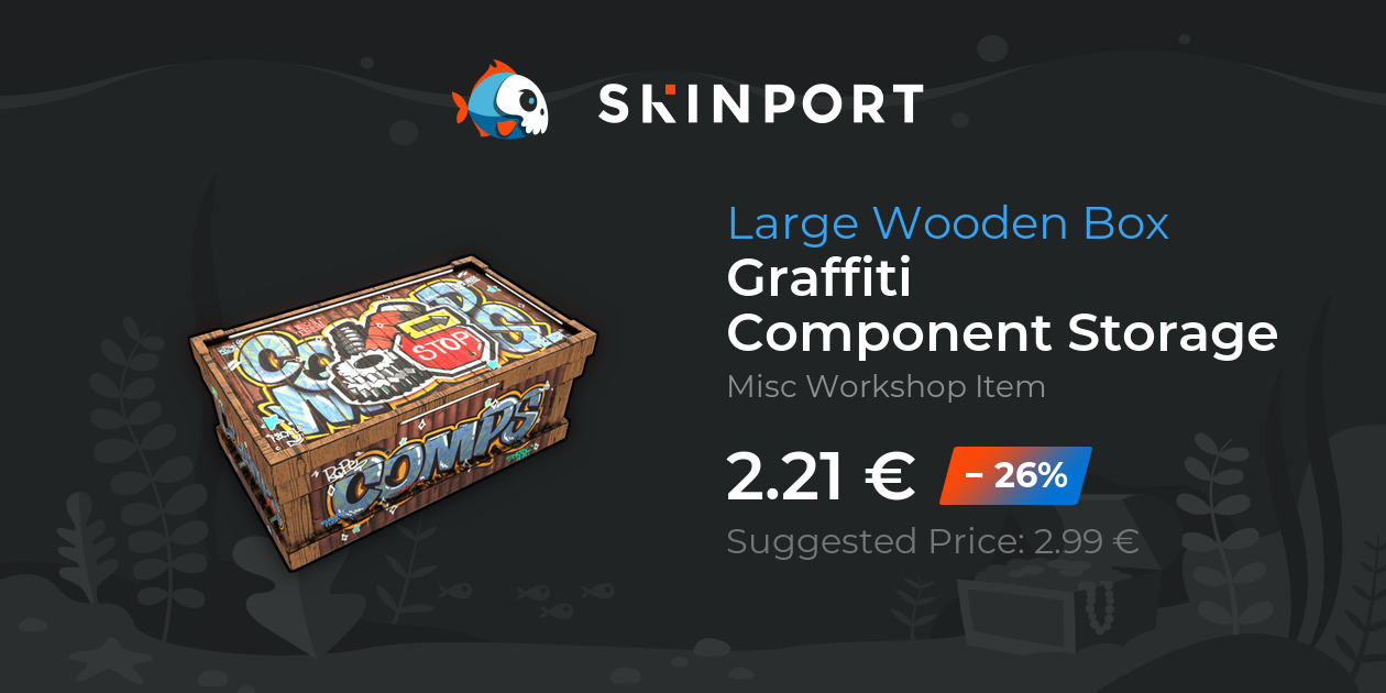 Graffiti Component Storage - Rust - Skinport