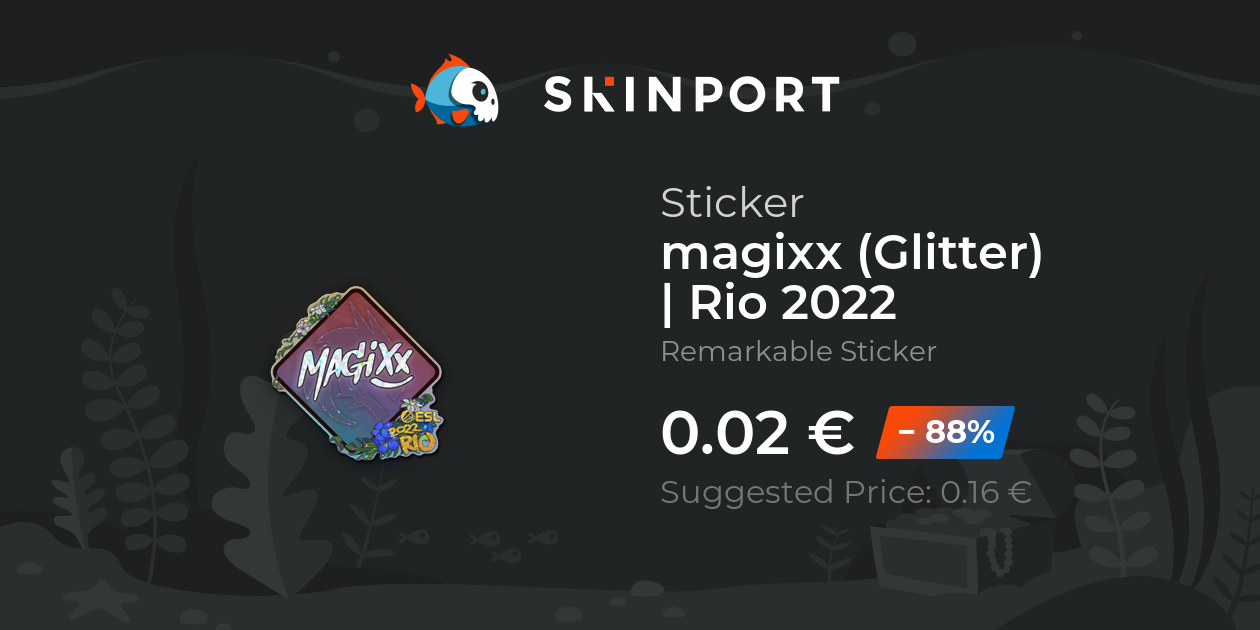 Sticker | magixx (Glitter) | Rio 2022 - Counter-Strike 2 - Skinport