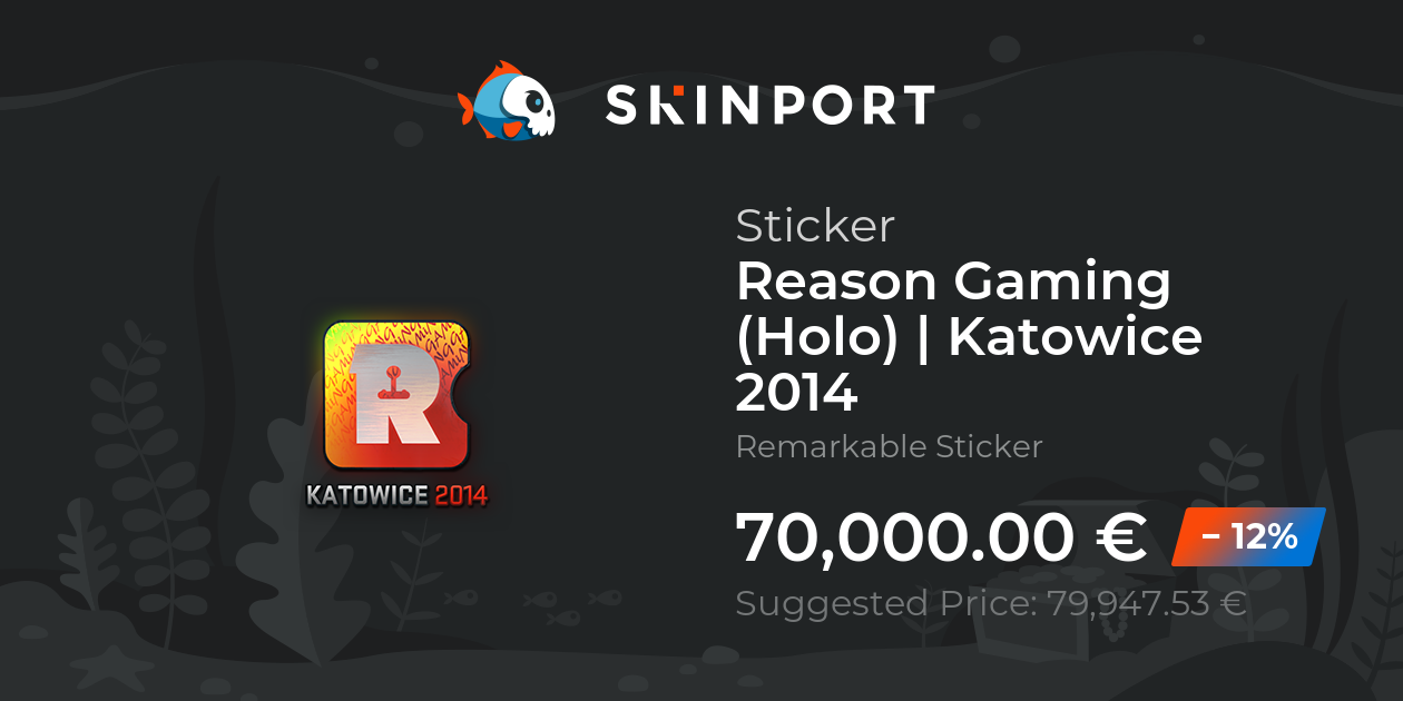 Sticker | Reason Gaming (Holo) | Katowice 2014 - Counter-Strike 2 ...