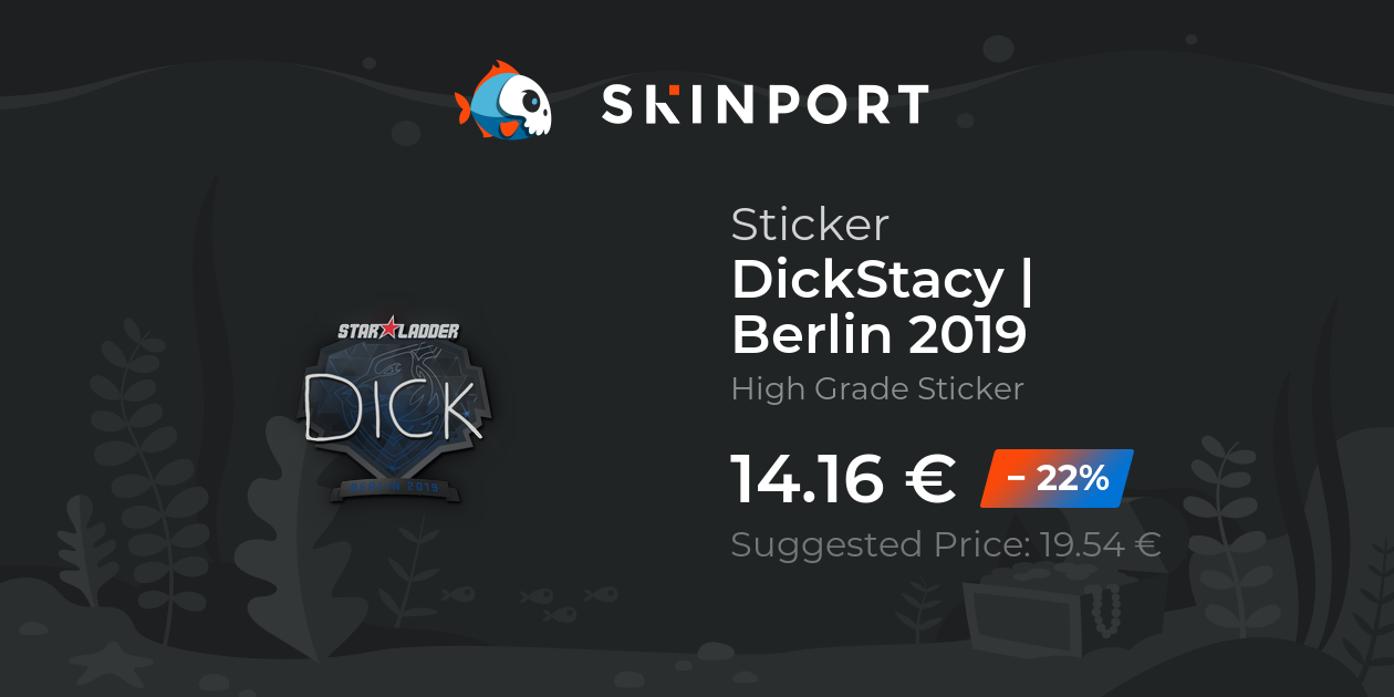 Sticker | DickStacy | Berlin 2019 - Counter-Strike 2 - Skinport