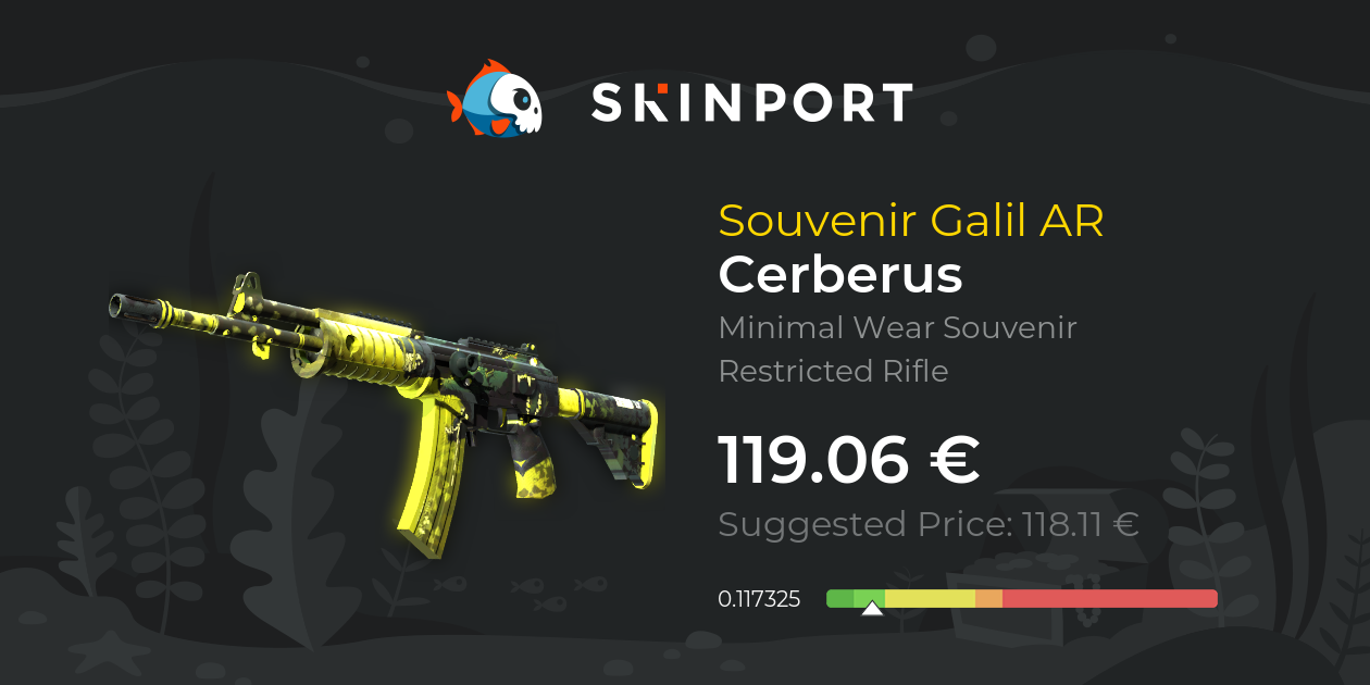 Souvenir Galil AR | Cerberus (Minimal Wear) - Counter-Strike 2 - Skinport