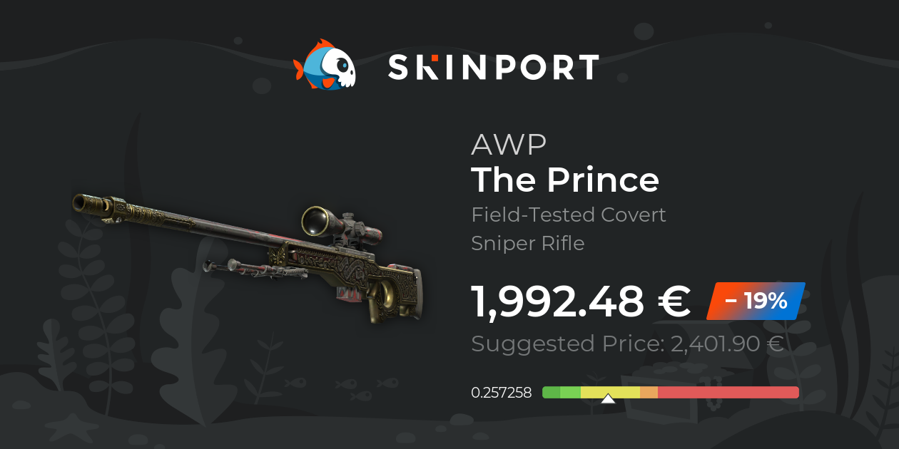 AWP | The Prince (Field-Tested) - Counter-Strike 2 - Skinport