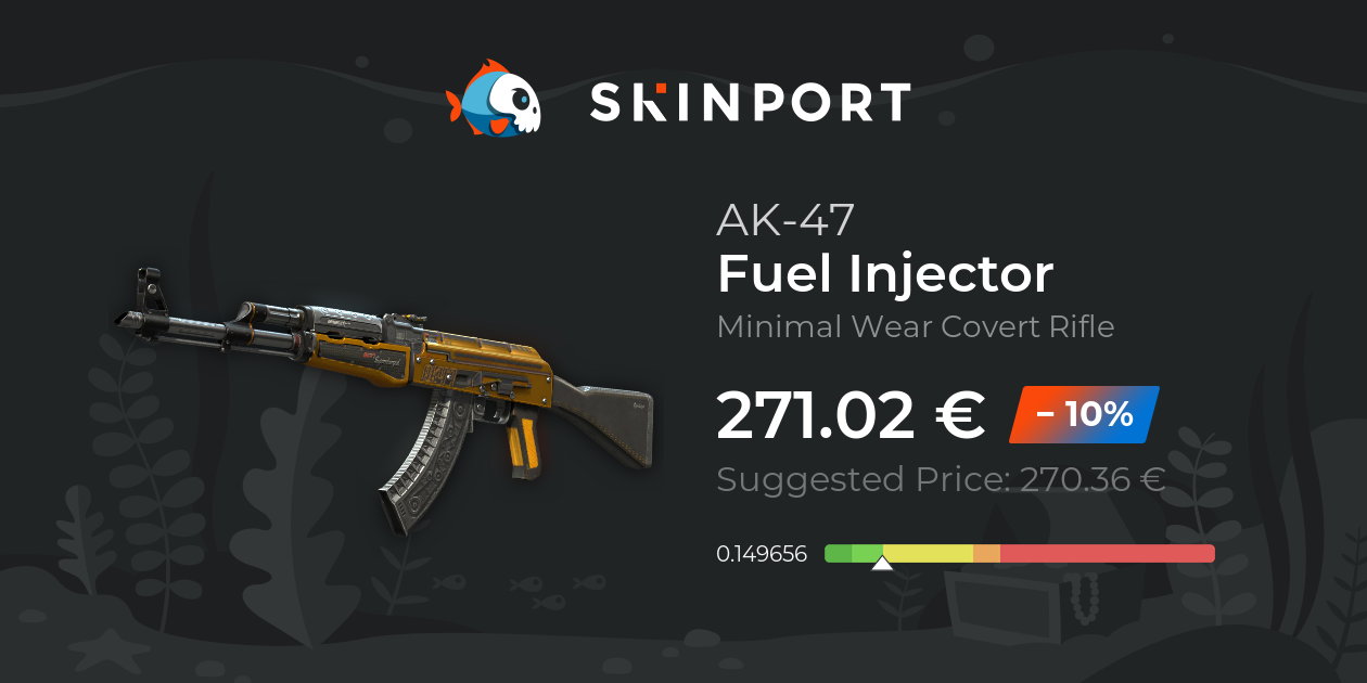 AK-47 | Fuel Injector (Minimal Wear) - Counter-Strike 2 - Skinport