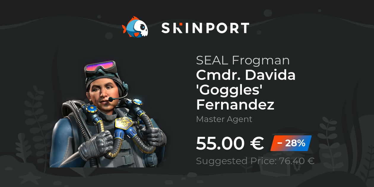 Cmdr. Davida 'Goggles' Fernandez | SEAL Frogman - Counter-Strike 2 ...