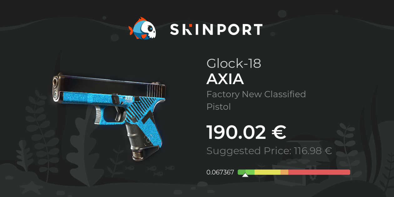 格洛克 18 型 | AXIA (崭新出厂) - Counter-Strike 2 - Skinport