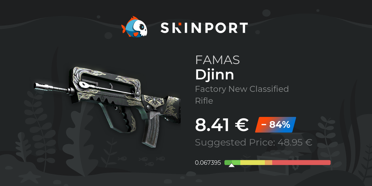 FAMAS | Djinn (Factory New) - Counter-Strike 2 - Skinport