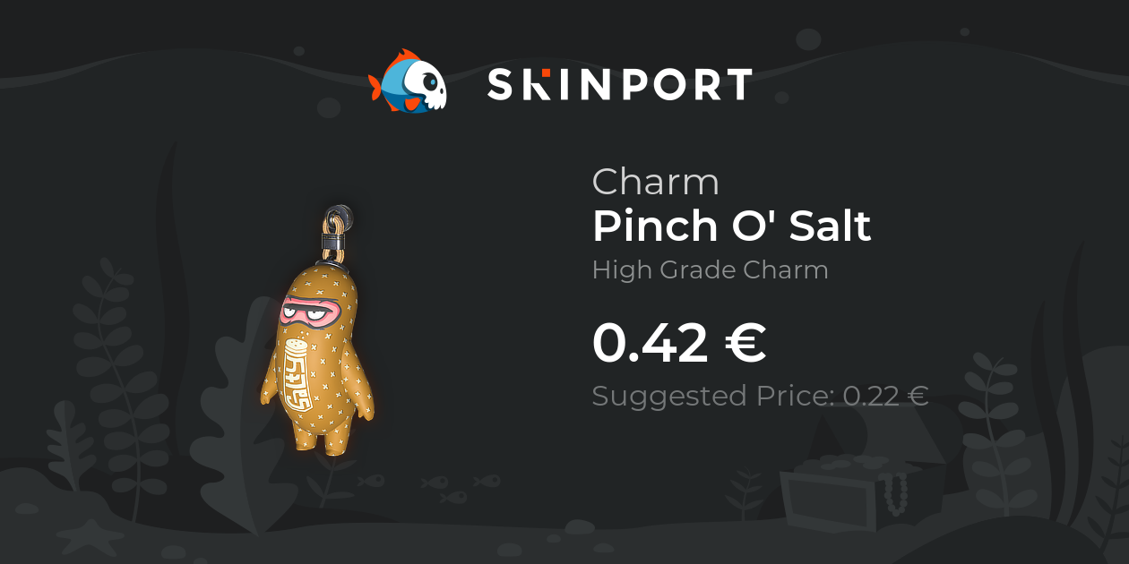Charm | Pinch O' Salt - Counter-Strike 2 - Skinport