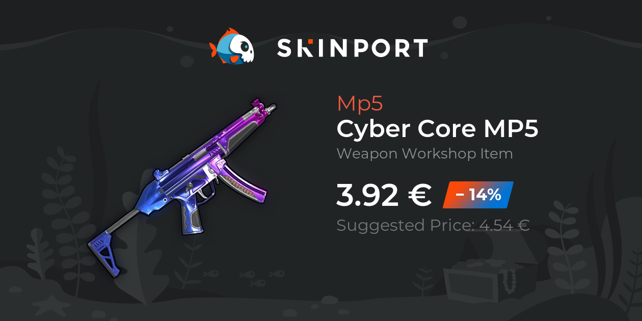 Cyber Core MP5 - Rust - Skinport