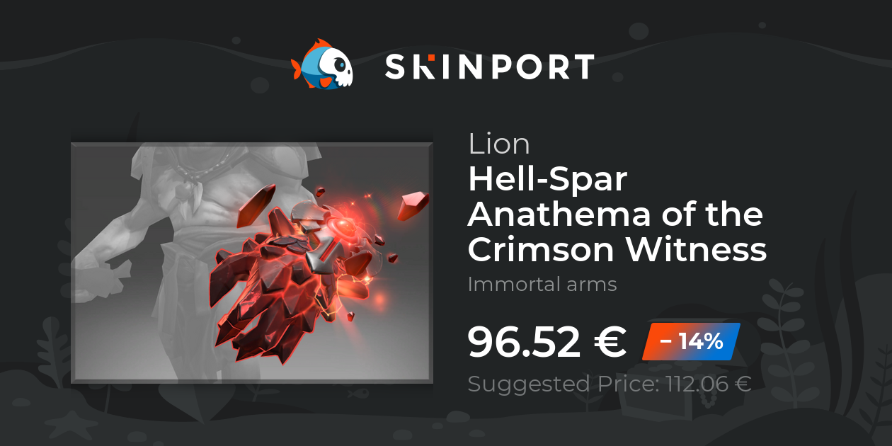 Hell-Spar Anathema of the Crimson Witness - Dota 2 - Skinport