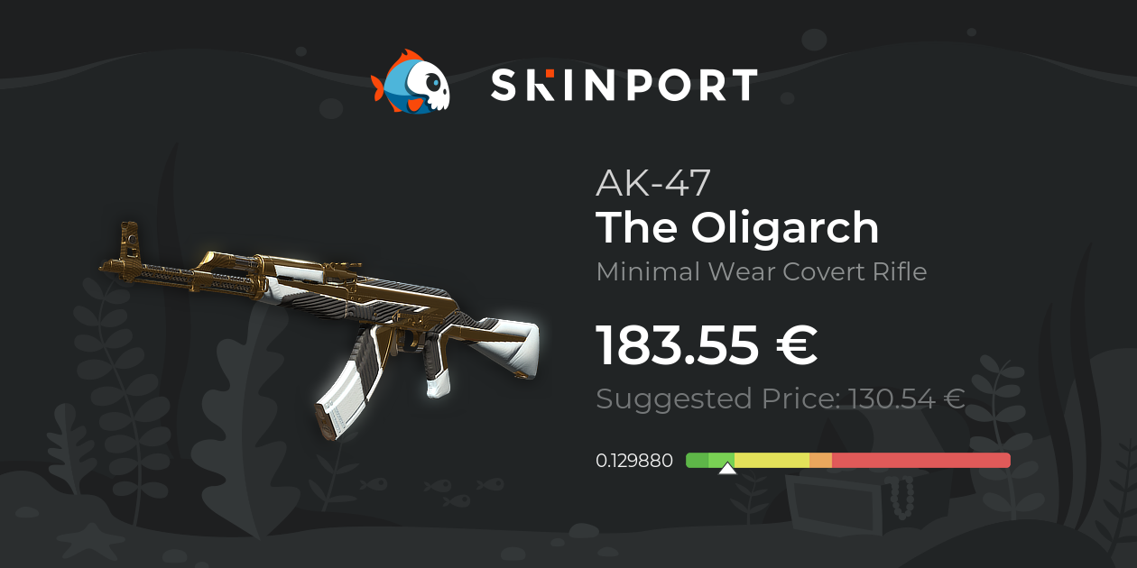 AK-47 | The Oligarch (Minimal Wear) - Counter-Strike 2 - Skinport