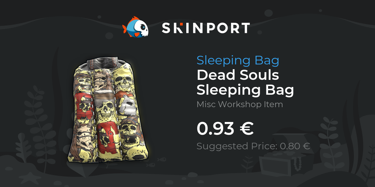 Dead Souls Sleeping Bag - Rust - Skinport