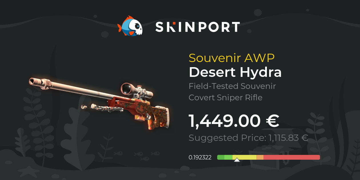 Souvenir AWP | Desert Hydra (Field-Tested) - Counter-Strike 2 - Skinport
