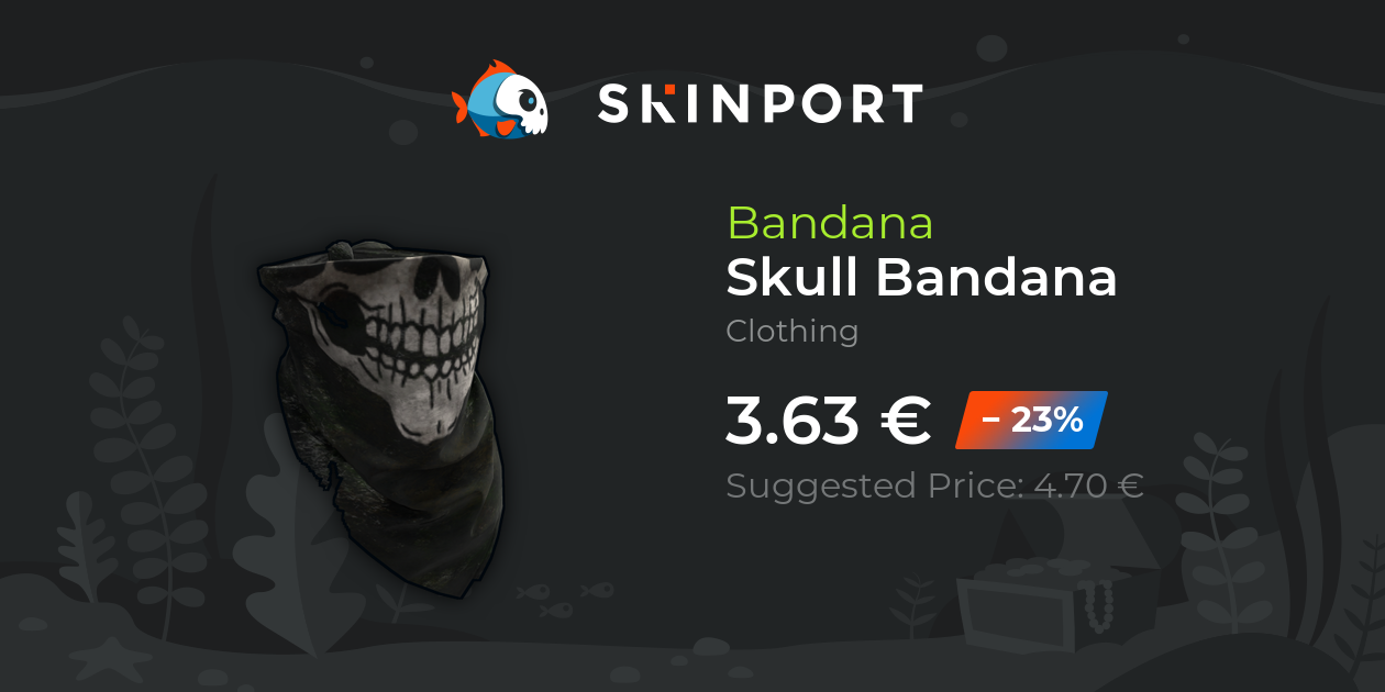 Skull Bandana - Rust - Skinport