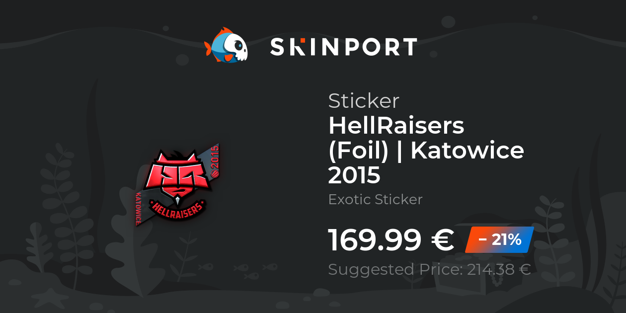 Sticker | HellRaisers (Foil) | Katowice 2015 - Counter-Strike 2 - Skinport