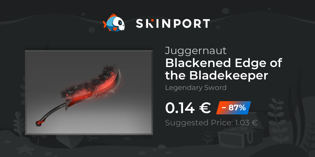 Blackened Edge of the Bladekeeper - Dota 2 - Skinport