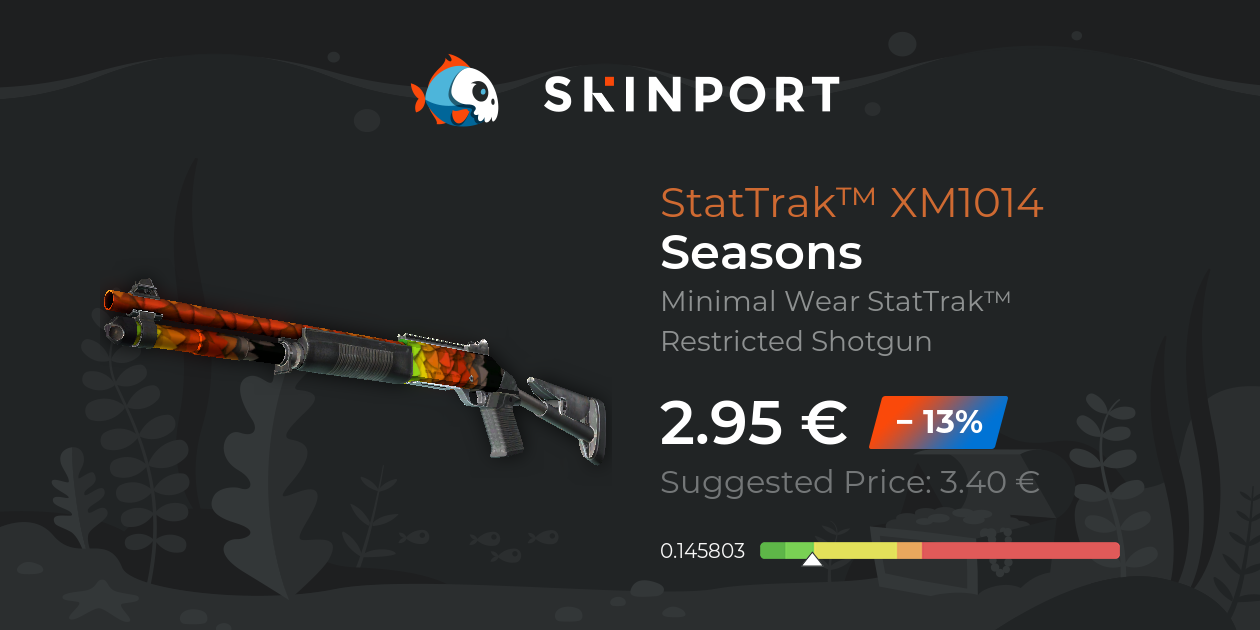 StatTrak™ XM1014 | Seasons (Minimal Wear) - Counter-Strike 2 - Skinport