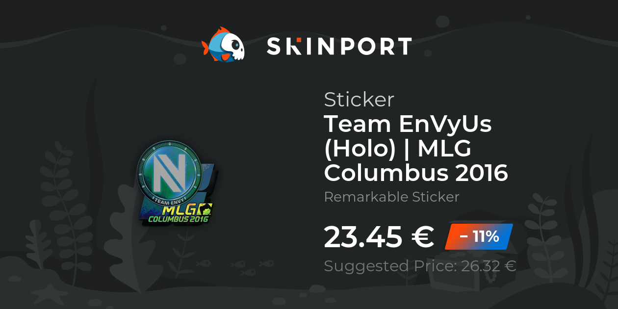 Sticker | Team EnVyUs (Holo) | MLG Columbus 2016 - Counter-Strike 2 ...