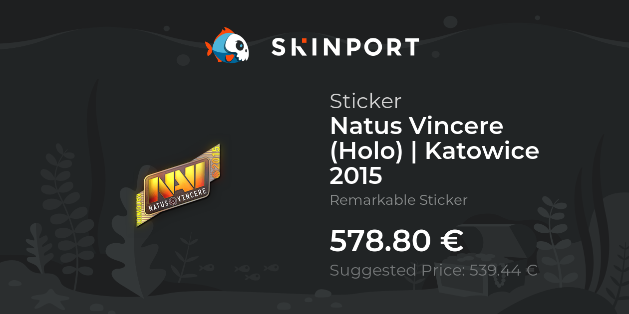 Sticker | Natus Vincere (Holo) | Katowice 2015 - Counter-Strike 2 ...