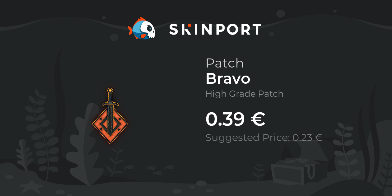 Patch | Bravo - Counter-Strike 2 - Skinport