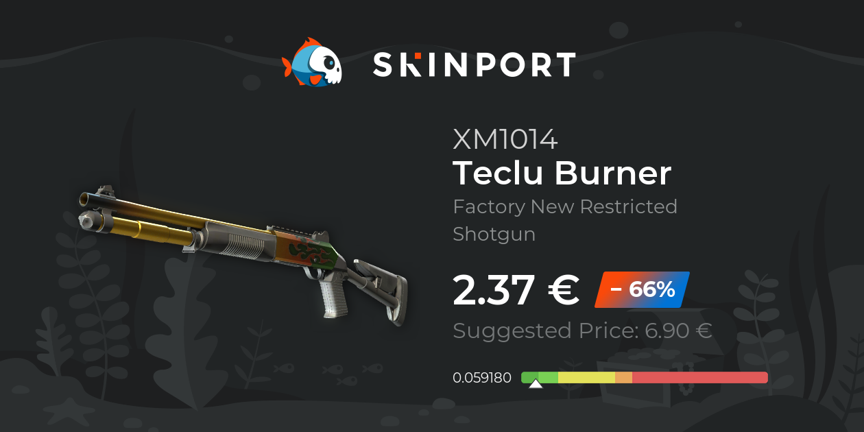 XM1014 | Teclu Burner (Factory New) - Counter-Strike 2 - Skinport