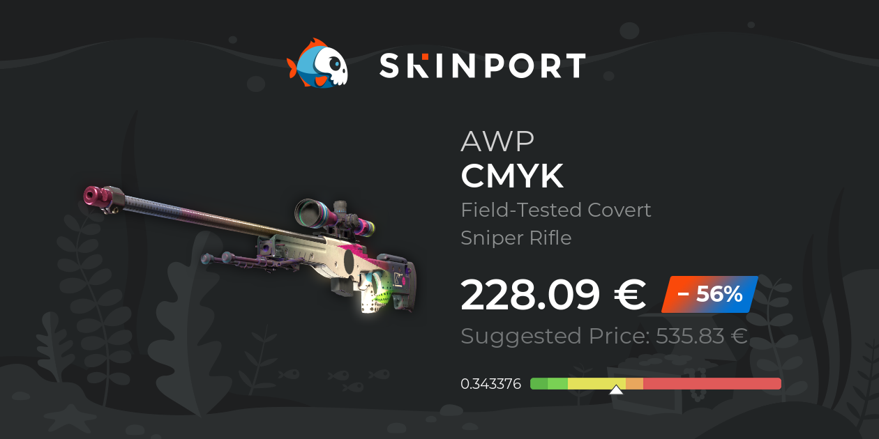 AWP | CMYK (Field-Tested) - Counter-Strike 2 - Skinport
